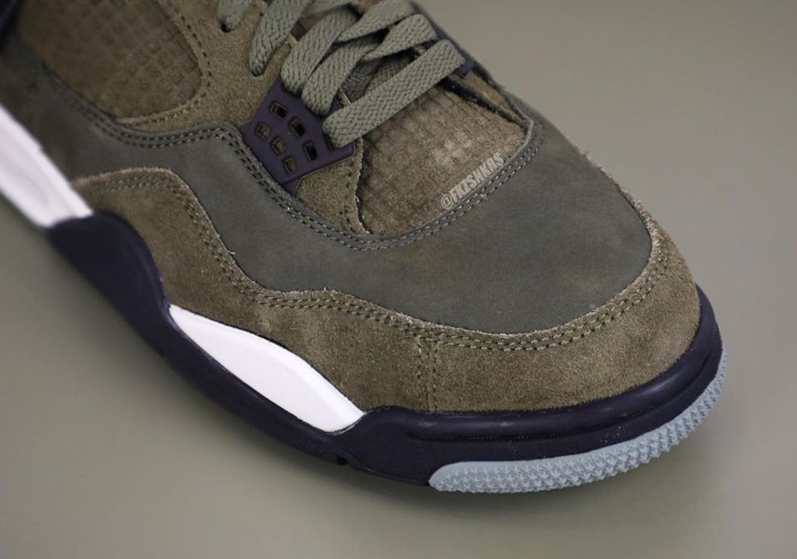 Air Jordan 4 Craft "Medium Olive" FB9927-200 | SneakerNews.com