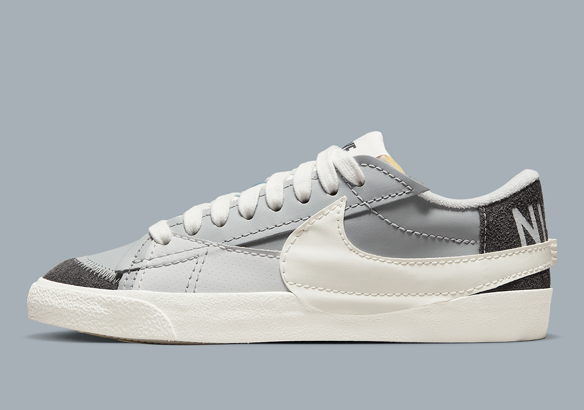 Nike Blazer Low Jumbo Smoke Grey Sail FJ5467-077 | SneakerNews.com