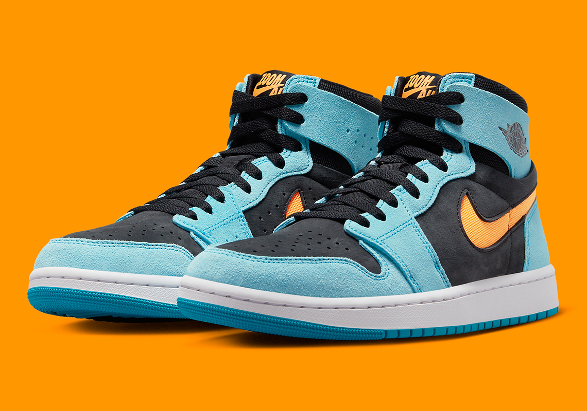 Air Jordan 1 Zoom CMFT 2 Blue Orange Black DV1307-408 | SneakerNews.com