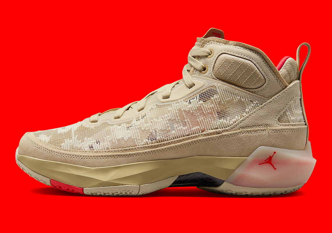 Air Jordan 37 "Wheat/Red" FD6721-200 Release Date | SneakerNews.com