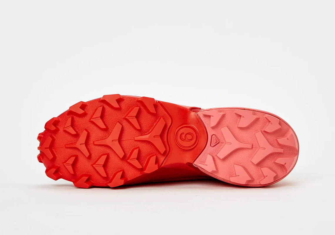 Rihanna Red Margiela Salomon Shoes Superbowl LVII Halftime Show ...