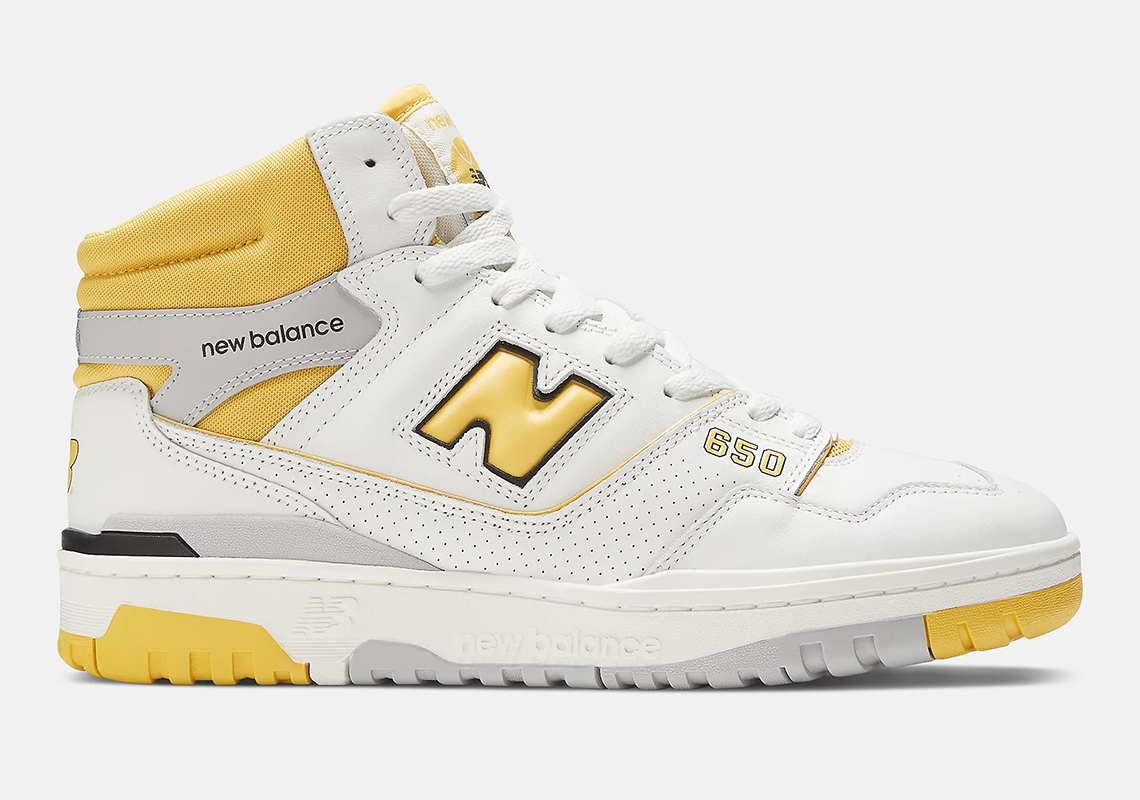 New Balance 650 "White/Yellow" BB650RCF | SneakerNews.com
