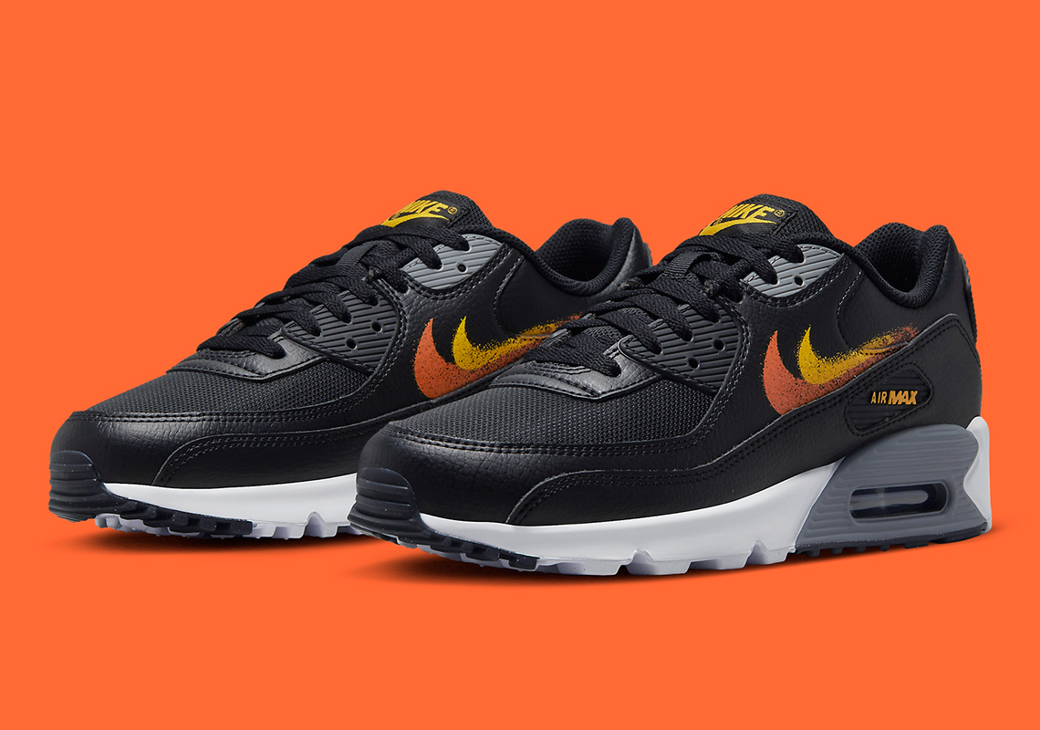 Nike Air Max 90 "Double Swoosh/Rayguns" FJ4229-001 | SneakerNews.com