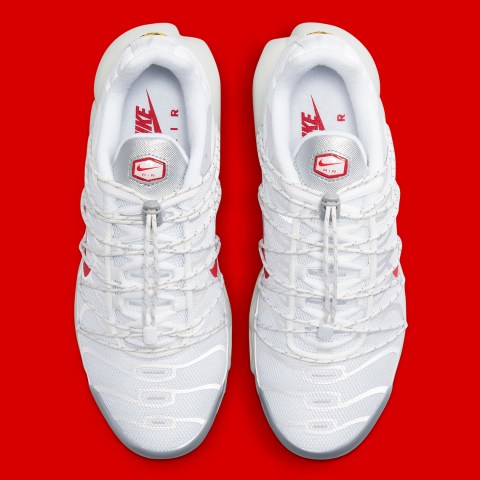 Nike Air Max Plus Utility "White/Red" FN3488-100 Release | Sneaker News