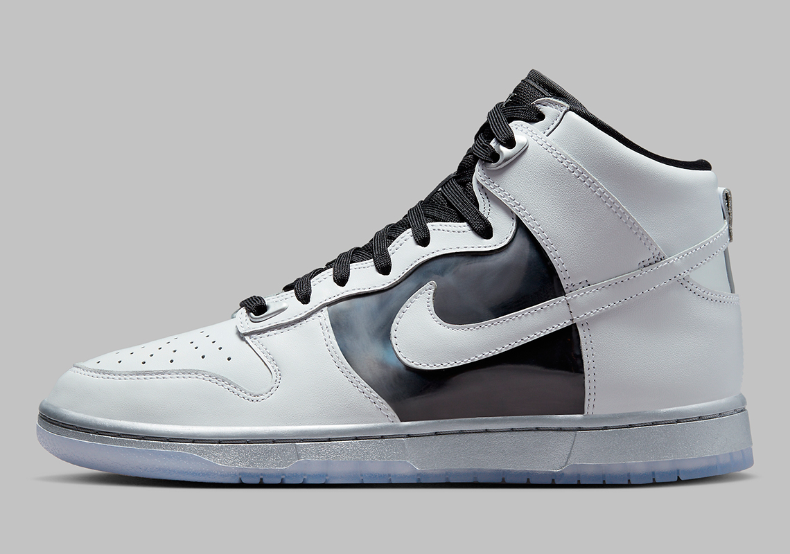 Nike Dunk High "Chrome" DX5928-100 | SneakerNews.com