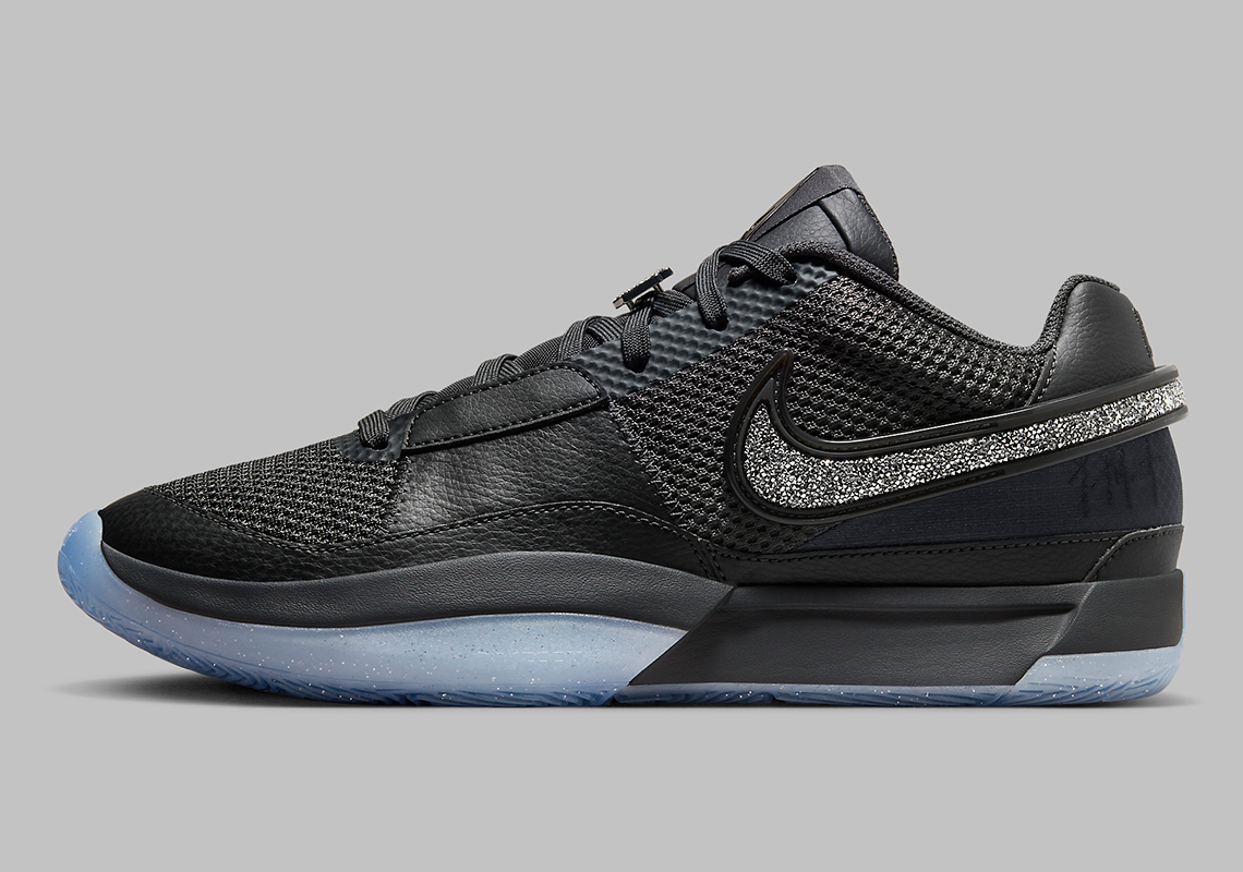 Ja Morant Nike JA 1 "12 AM" Midnight Swarovski FJ4234-001 | SneakerNews.com