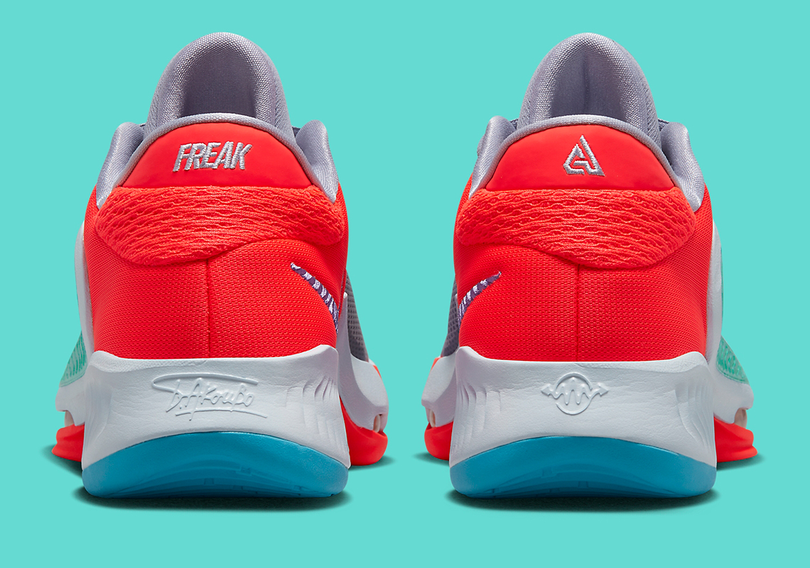 Nike Zoom Freak 4 "Light Purple/Mint/Orange" | SneakerNews.com