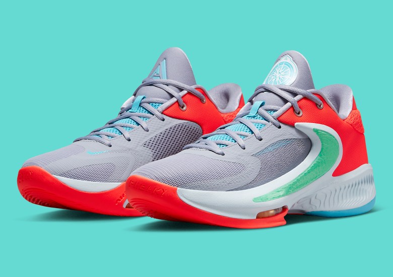 Nike Zoom Freak 4 "Light Purple/Mint/Orange" | SneakerNews.com