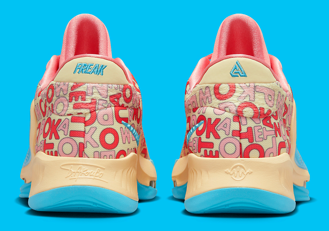 Nike Zoom Freak 4 "Letter Bro" FB9503-200 Release Date | SneakerNews.com