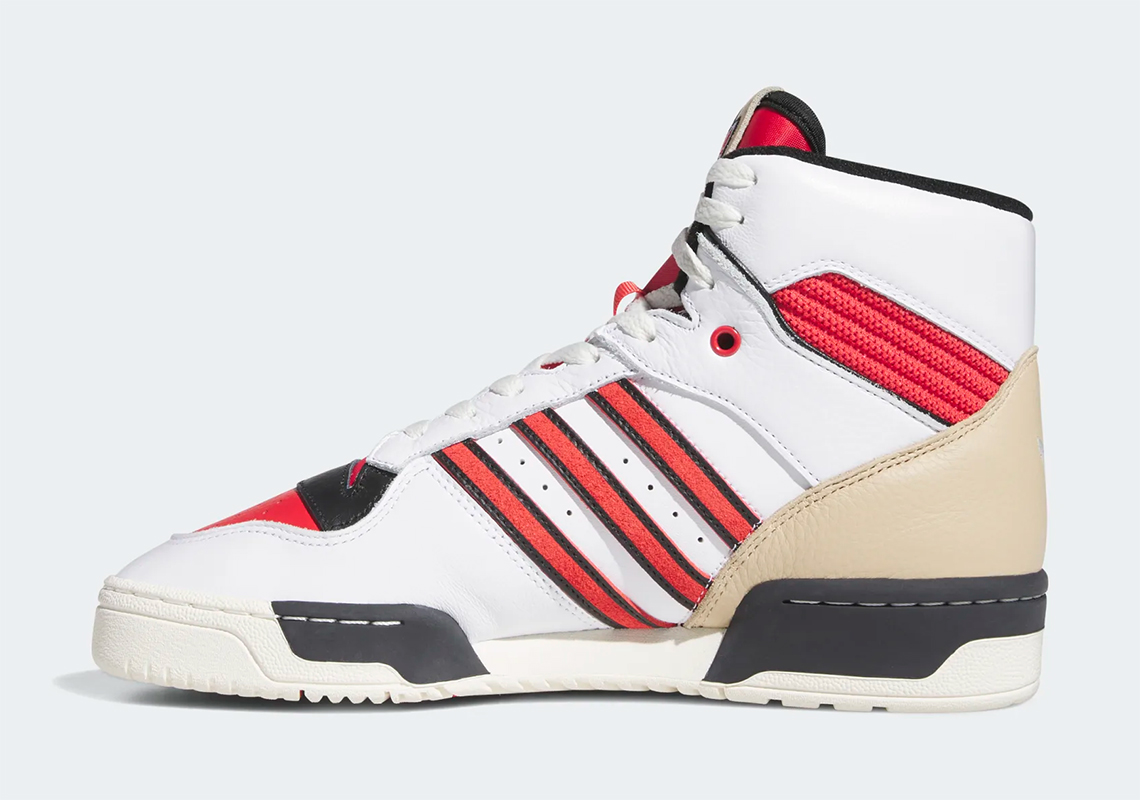 adidas Rivalry Hi "Core White/Glory Red" FZ6332 | SneakerNews.com