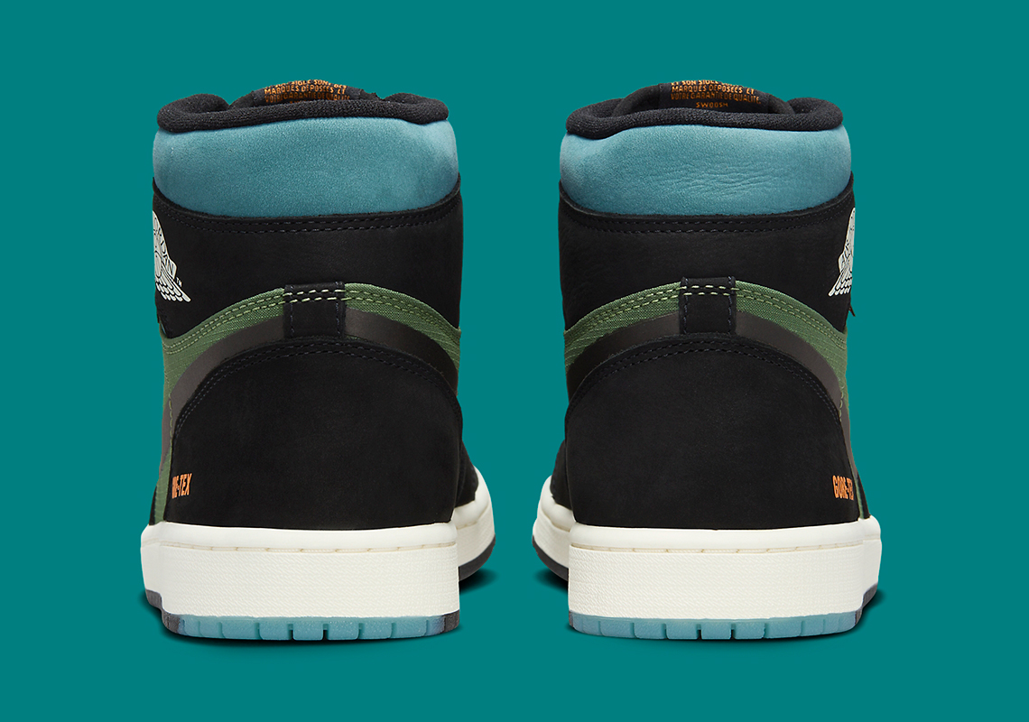 Air Jordan 1 High Element GORE-TEX "Black/Olive" DB2889-003 | Sneaker News