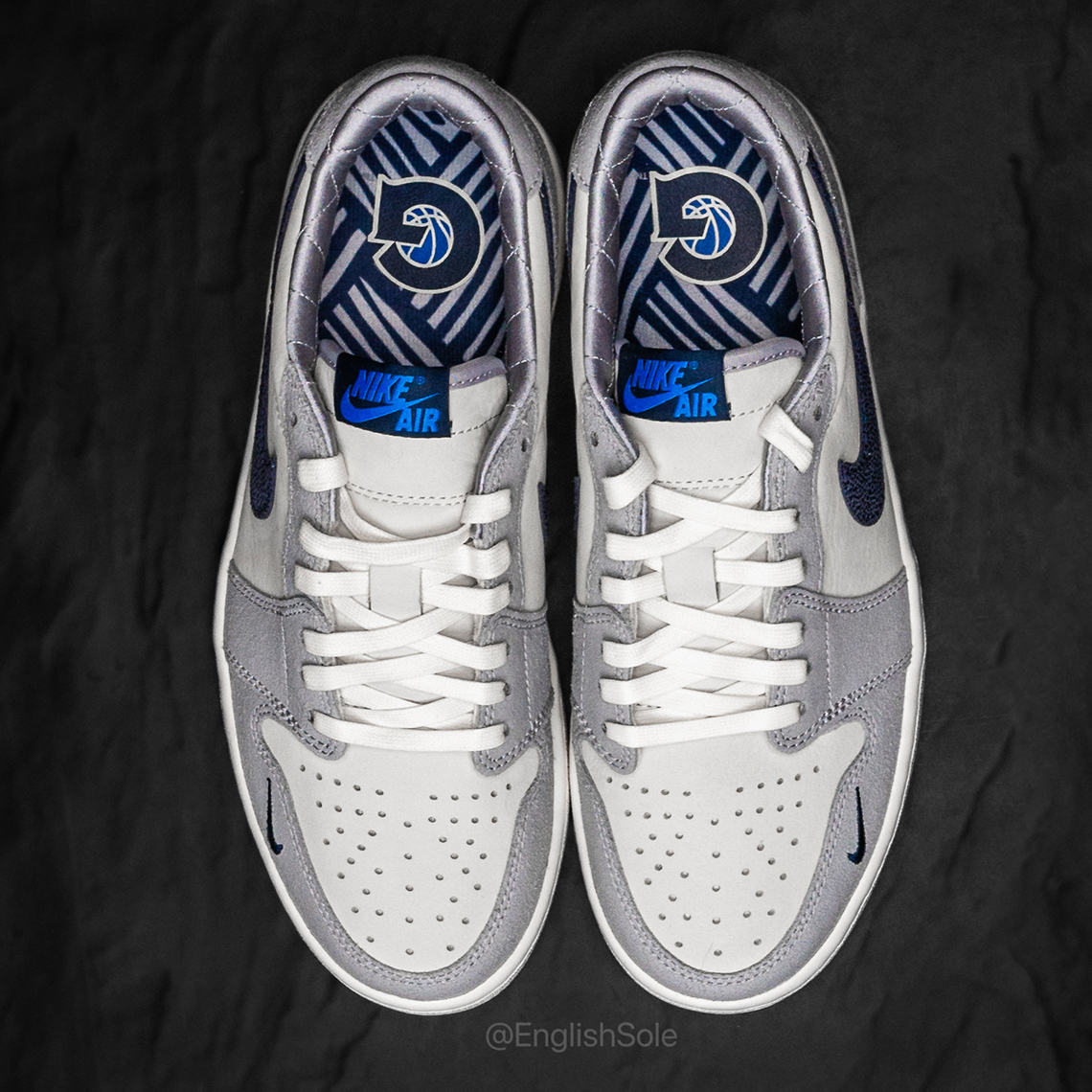 Air Jordan 1 Low OG "Georgetown" PE | SneakerNews.com
