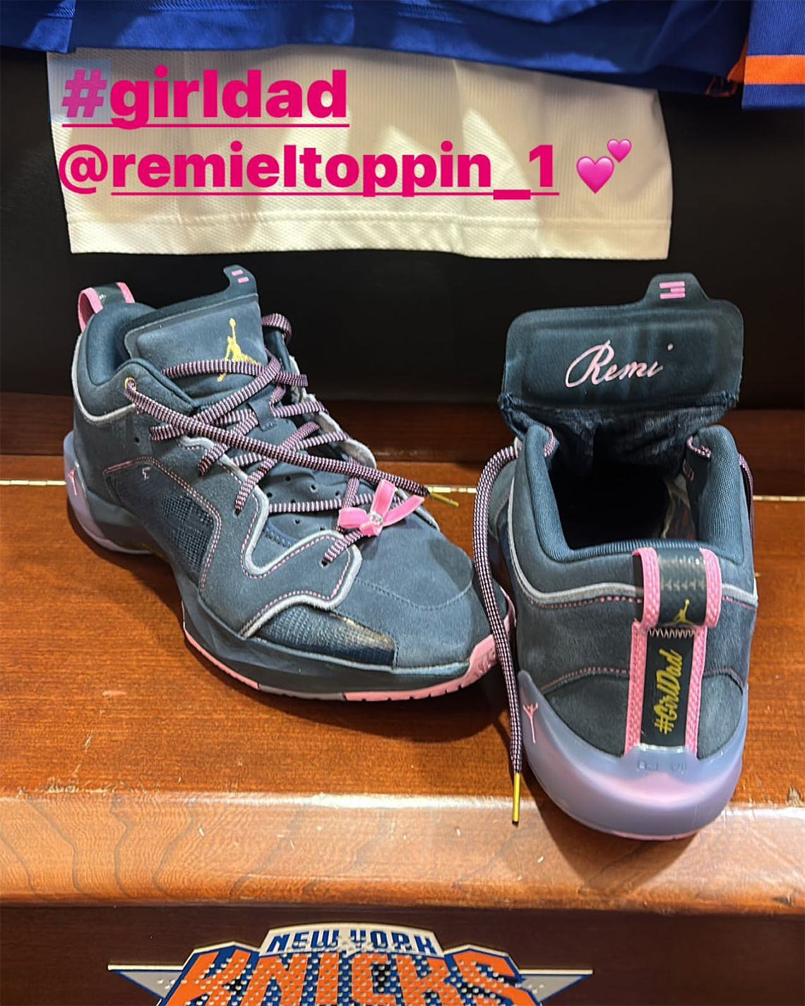 Air Jordan 37 Low Obi Toppin "Girl Dad" PE | SneakerNews.com