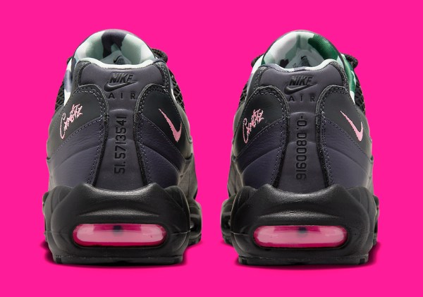 Corteiz Nike Air Max 95 Gridiron Pink Beam Black FB2709-001 | SneakerNews.com