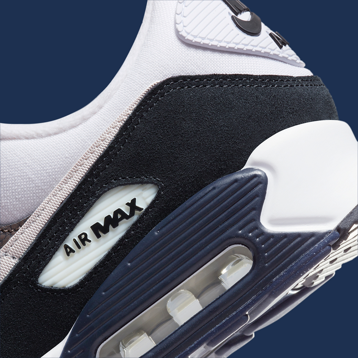Nike Air Max 90 "Midnight Navy/Flat Pewter" DZ3522-002 | Sneaker News