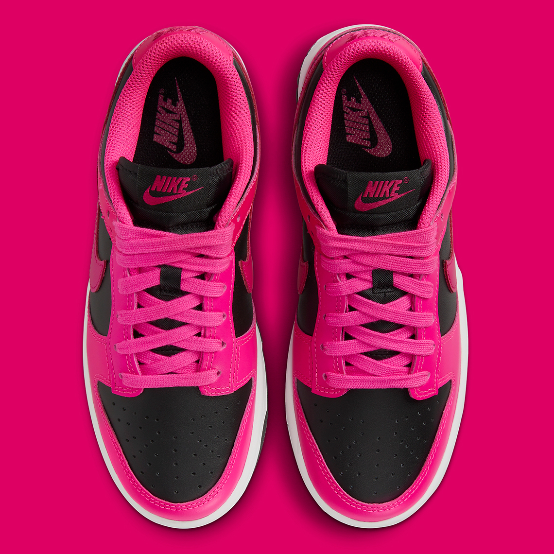Nike Dunk Low WMNS Fireberry Black DD1503-604 | SneakerNews.com