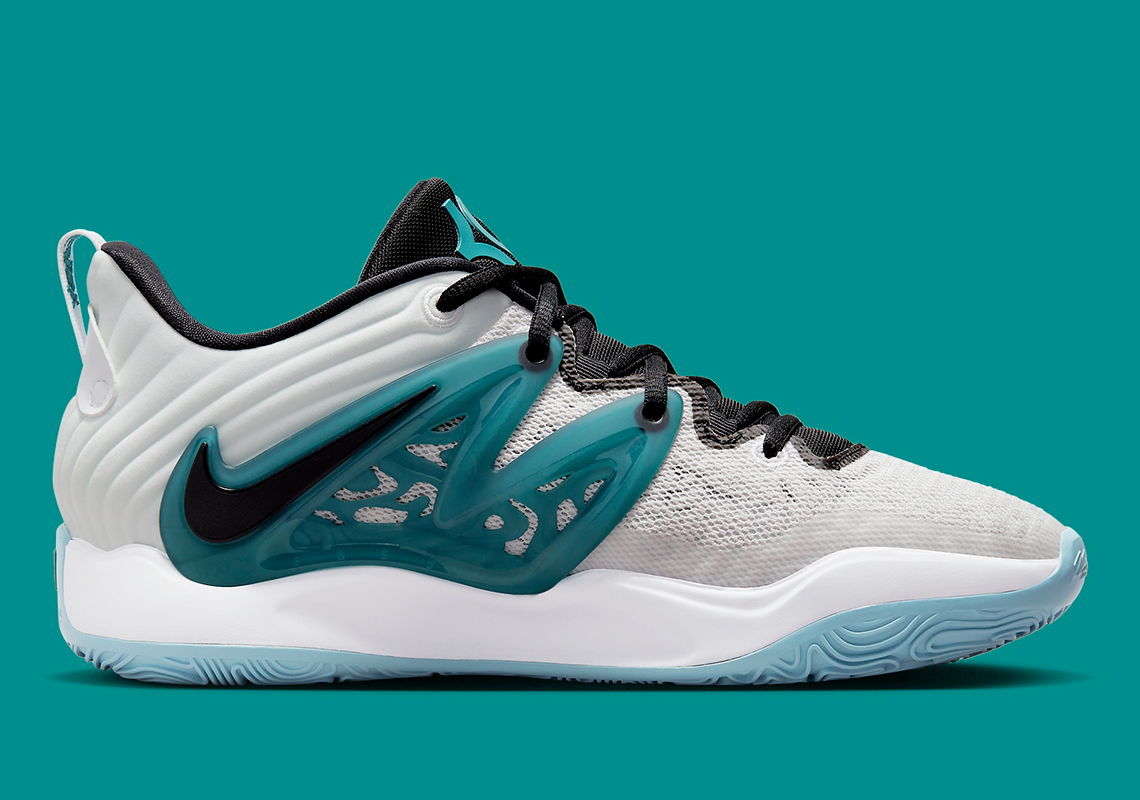 Nike KD 15 "Grey/Teal" FN8009-100 | SneakerNews.com