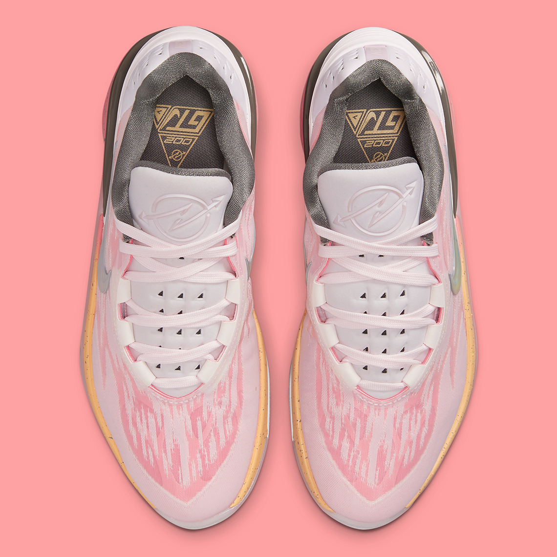 Nike Zoom GT Cut 2 "White/Pink/Orange" DJ6015-602 | SneakerNews.com
