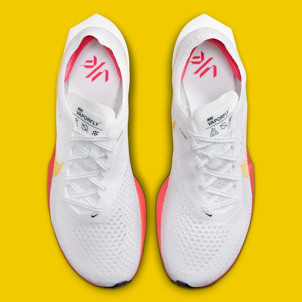 Nike ZoomX Vaporfly NEXT 3 Yellow Pink White DV4130-101 | SneakerNews.com