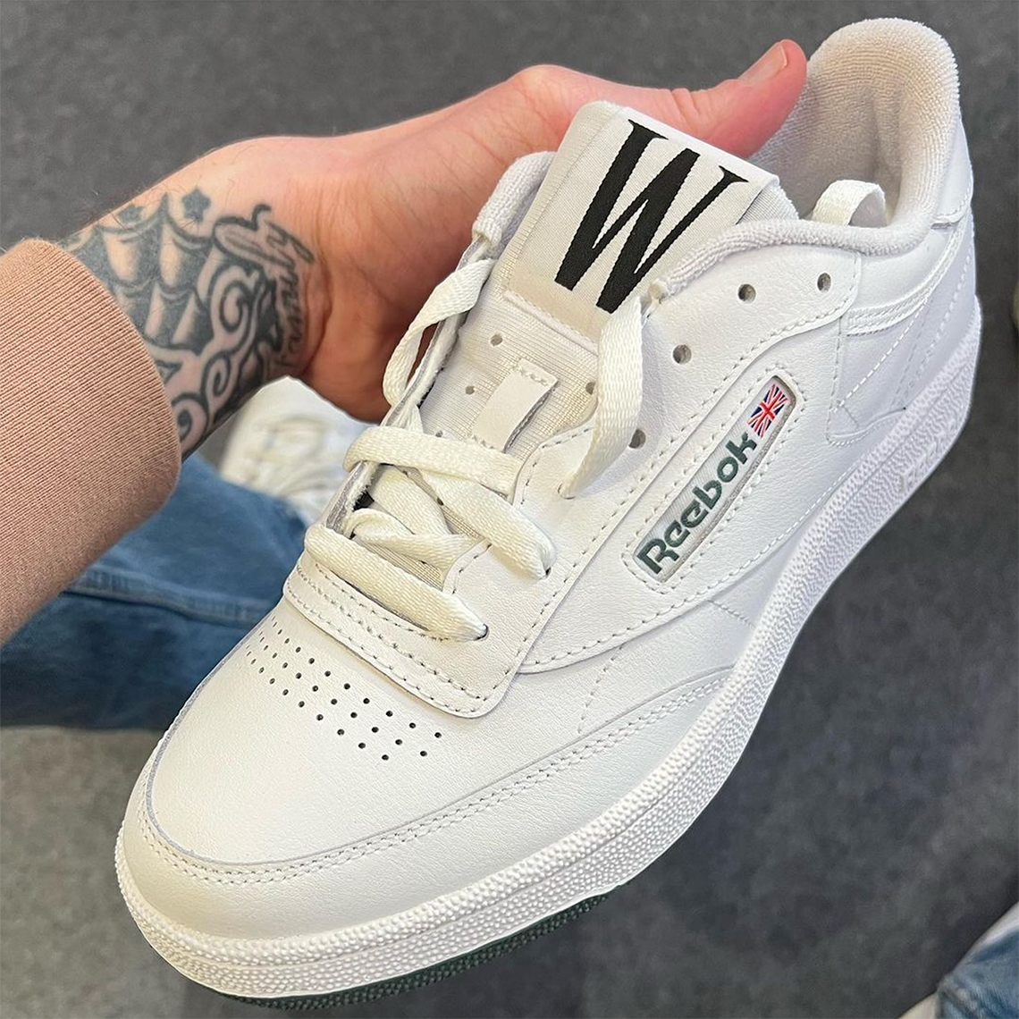 Tyrrell Winston x Reebok Club C "Hong Kong Exclusive" | Sneaker News