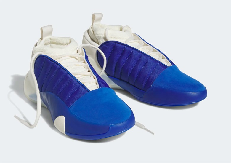 adidas Harden Vol. 7 "Royal Blue/Off White" HP3020 | SneakerNews.com