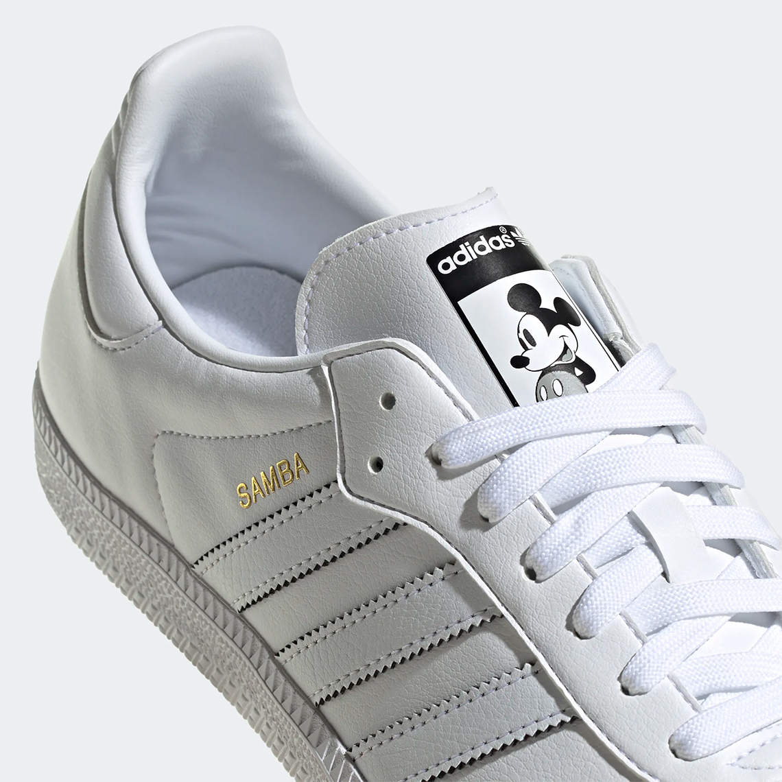 Disney x adidas Samba Vegan "Mickey" + "Minnie" | SneakerNews.com