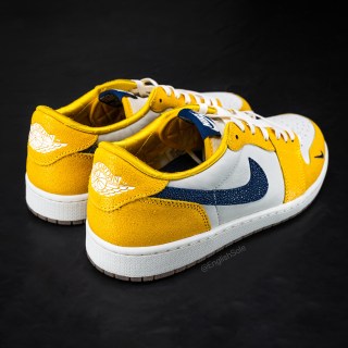 Closer-Look: Air Jordan 1 Low OG "Michigan PE" | SneakerNews.com