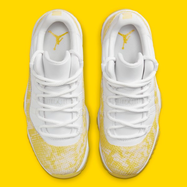 Air Jordan 11 Low Yellow Snakeskin AH7860-107 Release Date ...