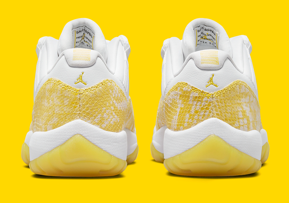 Air Jordan 11 Low Yellow Snakeskin AH7860-107 Release Date ...