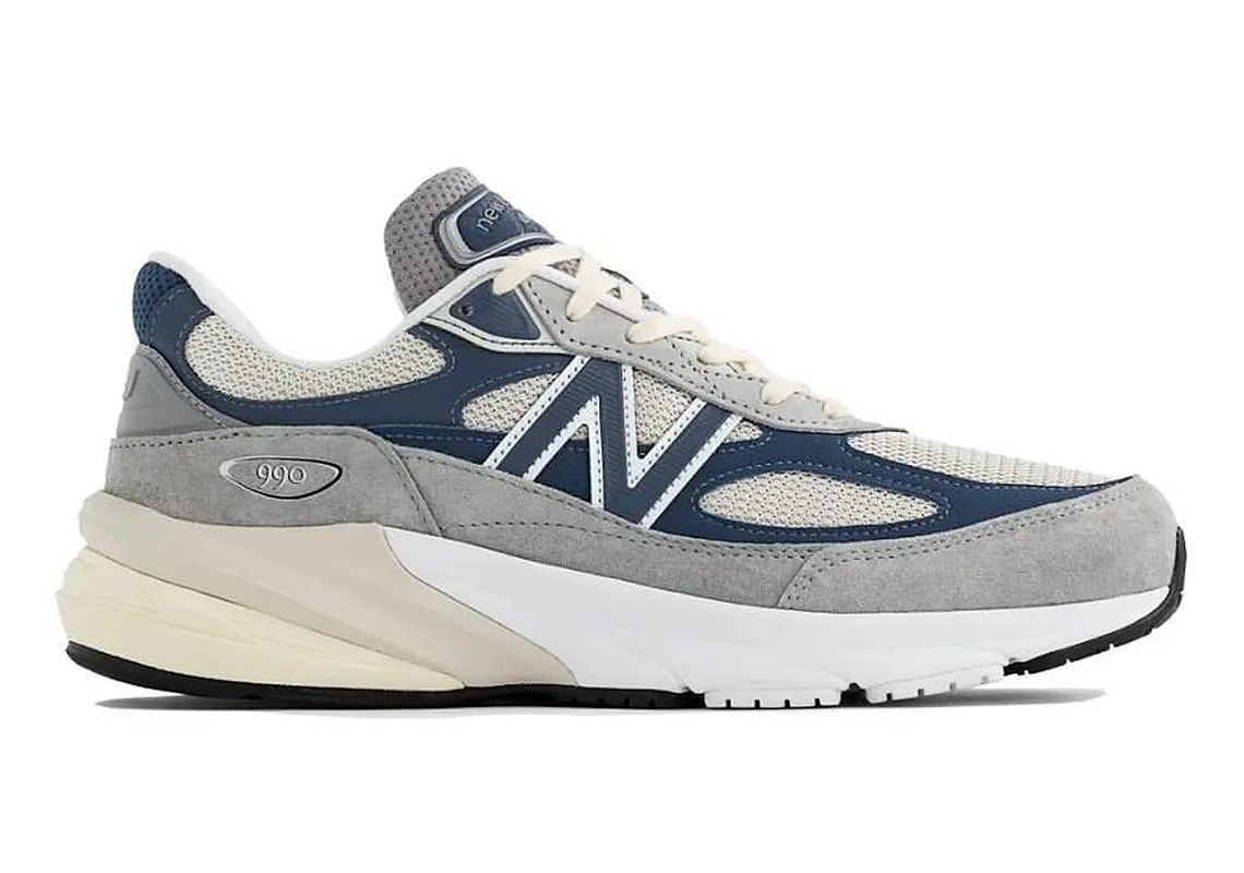 New Balance 990v6 "Grey/Navy" U990TC6 Release | SneakerNews.com