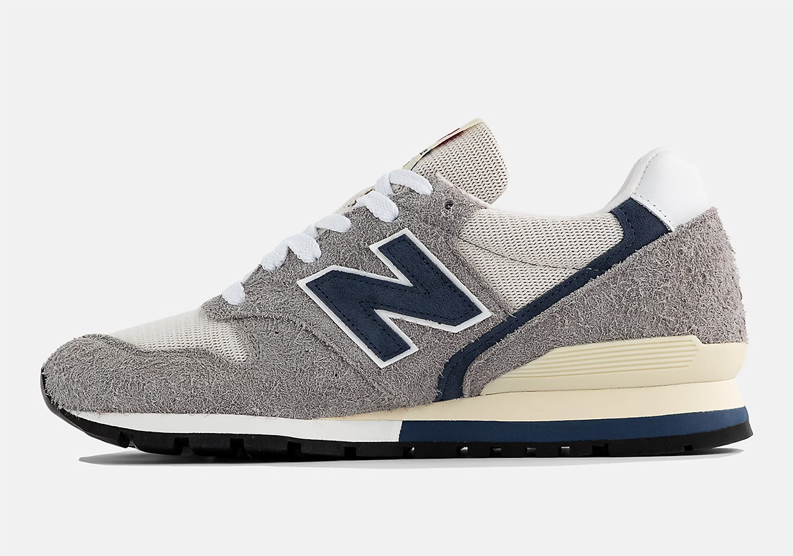 New Balance 996 Made In USA "Grey/Navy" U996TE | SneakerNews.com