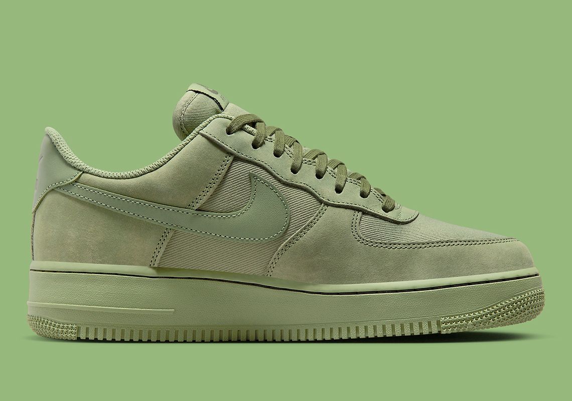 Nike Air Force 1 Low PRM "Oil Green" FB8876-300 | SneakerNews.com