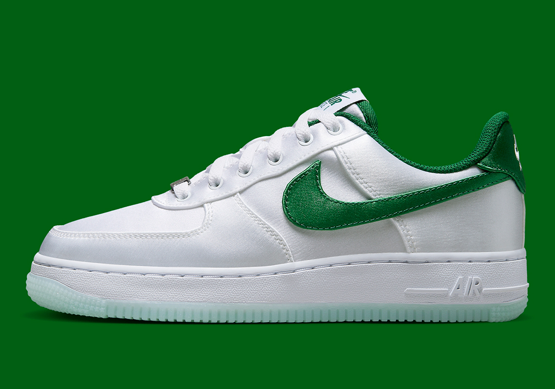 Nike Air Force 1 Low Satin "Pine Green" | SneakerNews.com