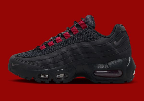 Nike Air Max 95 GS "Black/Red" FQ2430-001 | SneakerNews.com
