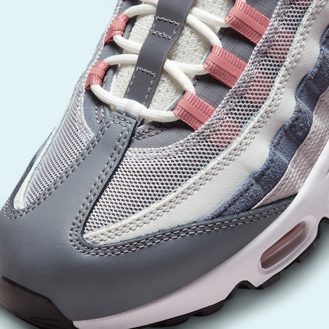 Nike Air Max 95 "Vast Grey/Red Stardust" DM0011-008 | SneakerNews.com
