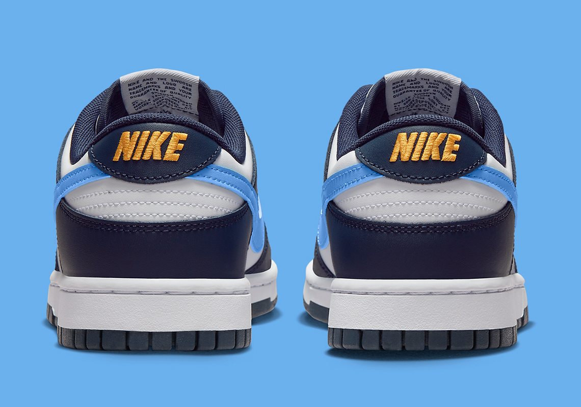 Nike Dunk Low Obsidian University Blue Orange FN7800-400 | SneakerNews.com