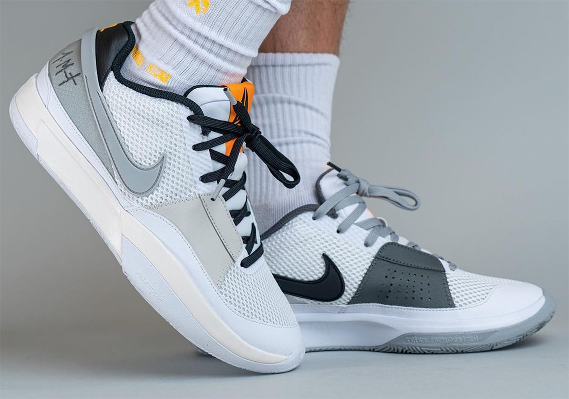 Nike Ja 1 "White/Black" DR8785-100 | SneakerNews.com