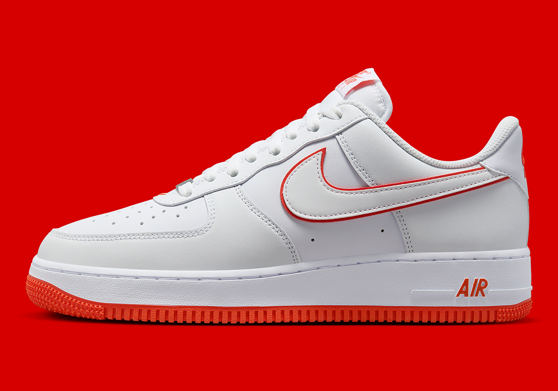 Nike Air Force 1 Low "White/Picante Red" DV0788-102 | SneakerNews.com