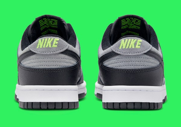 Nike Dunk Low "Black/Grey/Neon Green" FQ2205-001 | Sneaker News