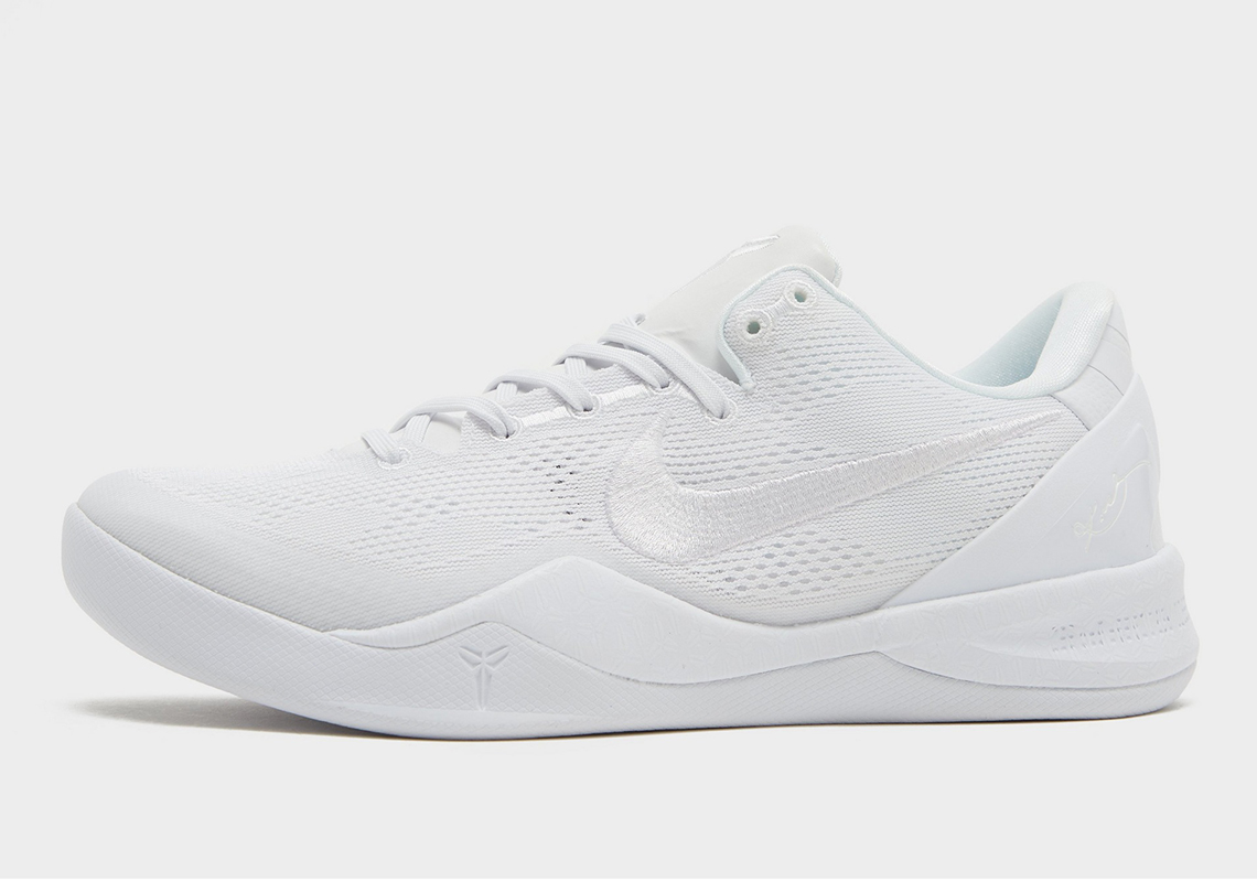 Nike Kobe 8 Protro "Triple White" FJ9364-100 | SneakerNews.com