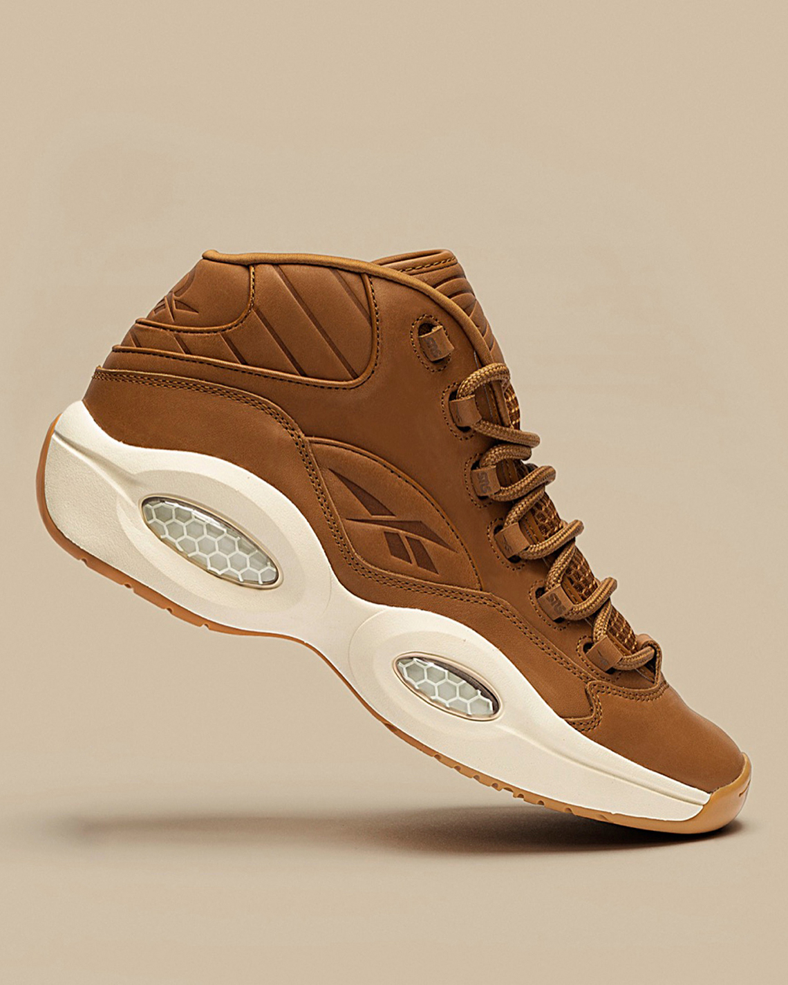 SNS x Reebok Question Mid "Brown" HP6851 | SneakerNews.com