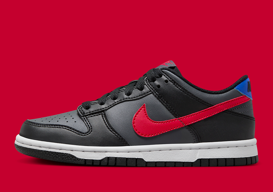 Nike Dunk Low GS Spider-Man Black Grey FV0373-001 | SneakerNews.com