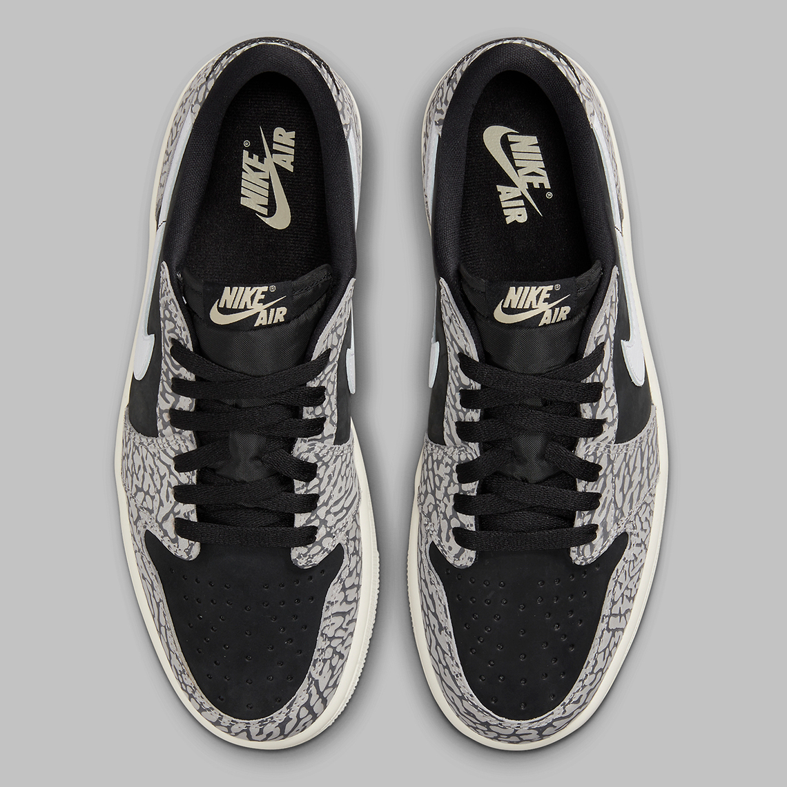 Air Jordan 1 Low OG "Elephant Print" CZ0790-001 | SneakerNews.com