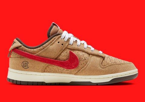 CLOT x Nike Cork Dunk Low FN0317-121 Release Date | SneakerNews.com