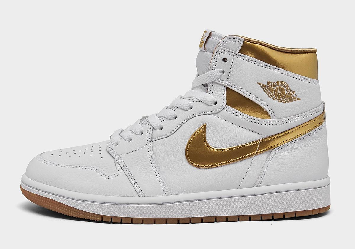 Where to Buy: Air Jordan 1 "White/Metallic Gold" | Sneaker News