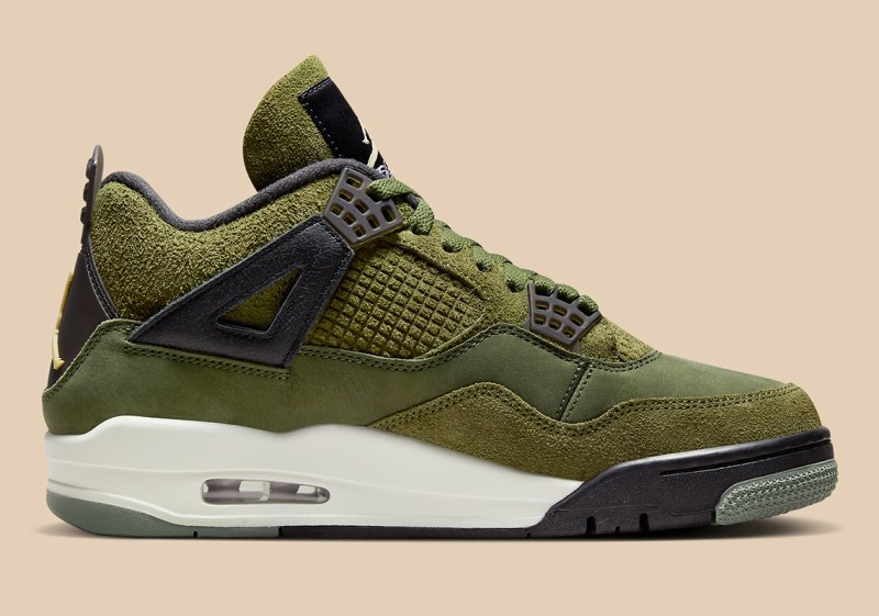 Where To Buy: Air Jordan 4 "Olive" - Nov 18th | Sneaker News