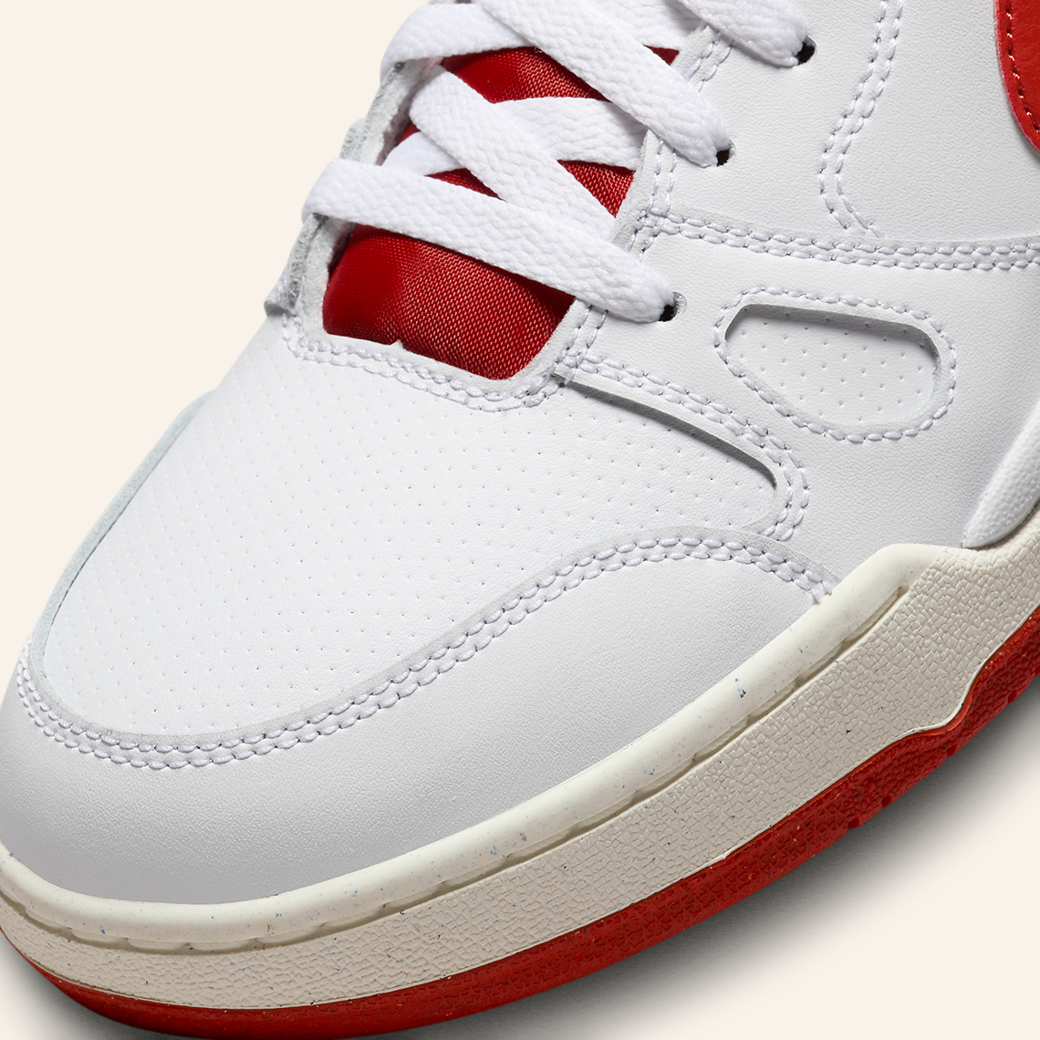 Nike Full Force Low "White/Red" FB1362-102 | SneakerNews.com