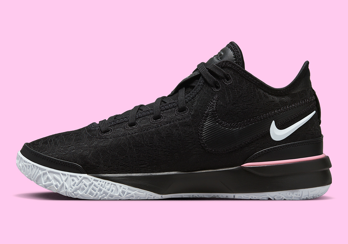 Nike LeBron NXXT Gen "Black/Medium Soft Pink" DR8784-003 | SneakerNews.com
