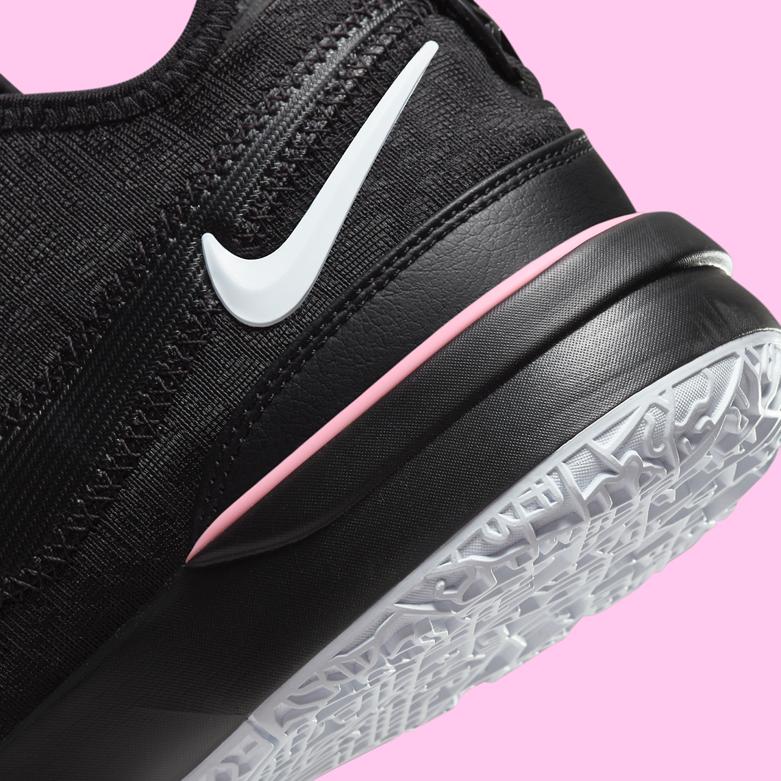 Nike LeBron NXXT Gen "Black/Medium Soft Pink" DR8784-003 | SneakerNews.com