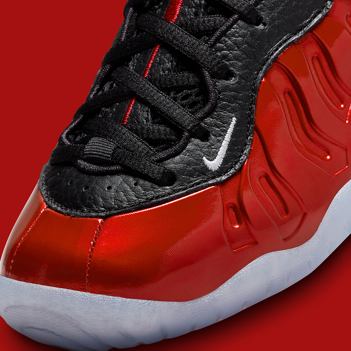 Nike Little Posite One GS "Metallic Red" FJ1258-600 | SneakerNews.com